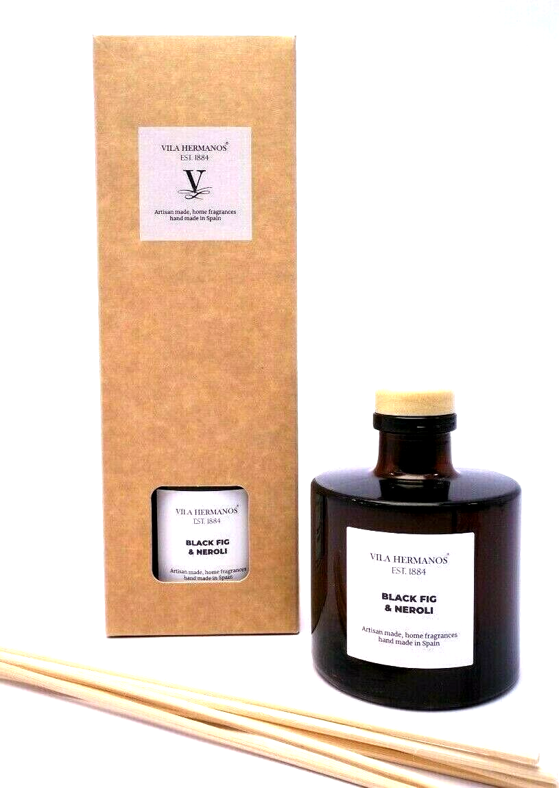 Vila Hermanos Black Fig & Neroli Fragrance Reed Diffuser 100ml 3.38oz 1 ...