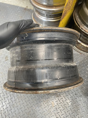 Single Corvette Rally Wheel 15x8” Five Lug 4x4.75 Bolt Pattern Disc ...