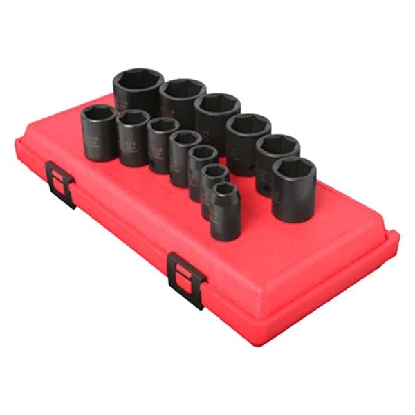 Sunex 1/2" Drive SAE 6-Point Standard Impact Socket Set 13 Pieces | eBay