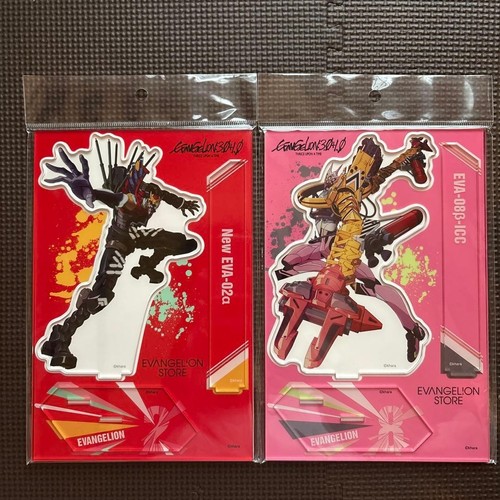 Evangelion Eva Original Acrylic Stand Unit-08β Unit-02α | eBay