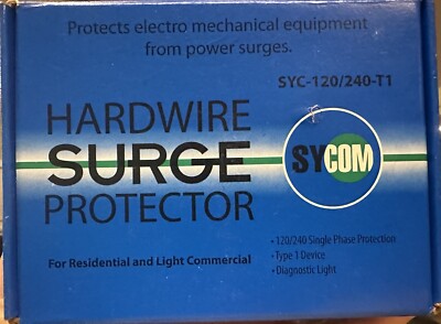Sycom Hardwire Surge Protector | eBay