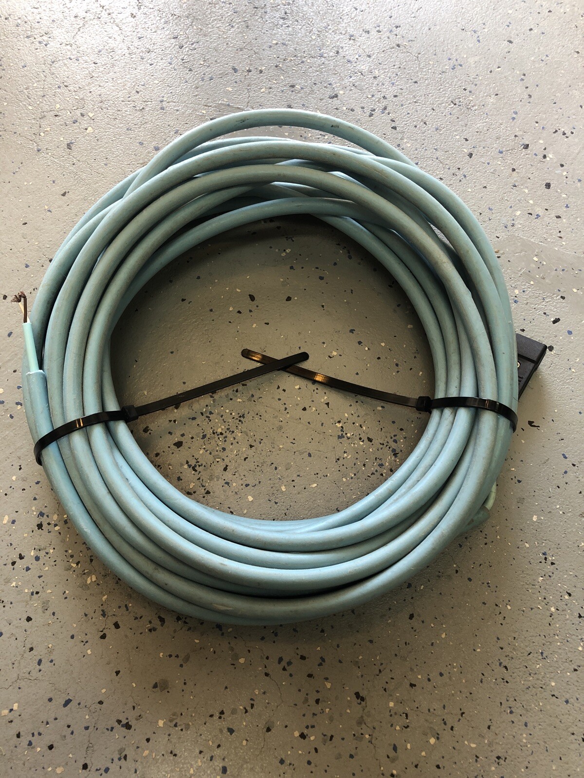 Aquabot Power Supply Cable Floating 50-54 Foot Hard Cover 2 Prong Plug ...