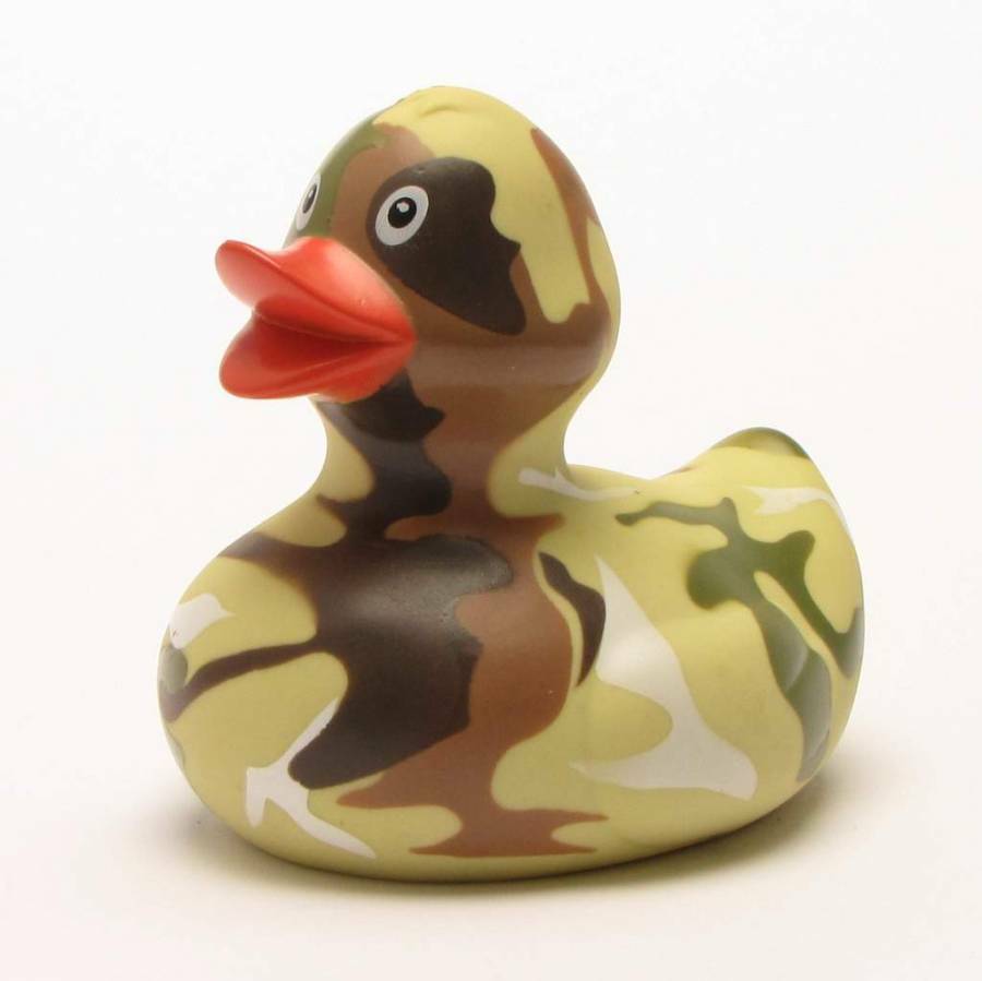 Rubber Duck Bath Duck camouflage Ducky Rubber Duckie | eBay