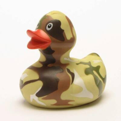 Rubber Duck Bath Duck camouflage Ducky Rubber Duckie 4250883159197 | eBay