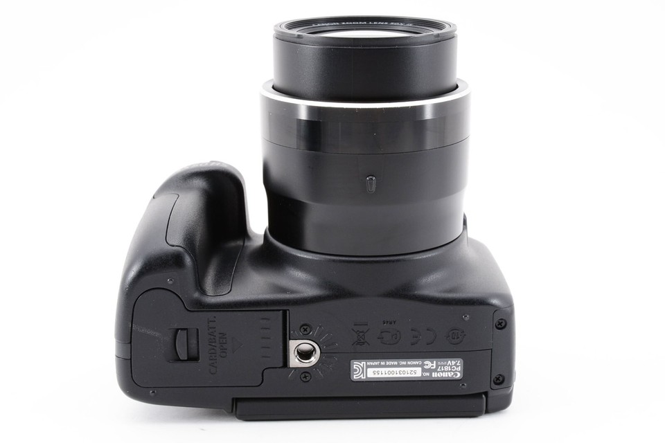 Canon Powershot SX50 HS 12.1MP 50x Zoom Full HD Digital Camera Black ...