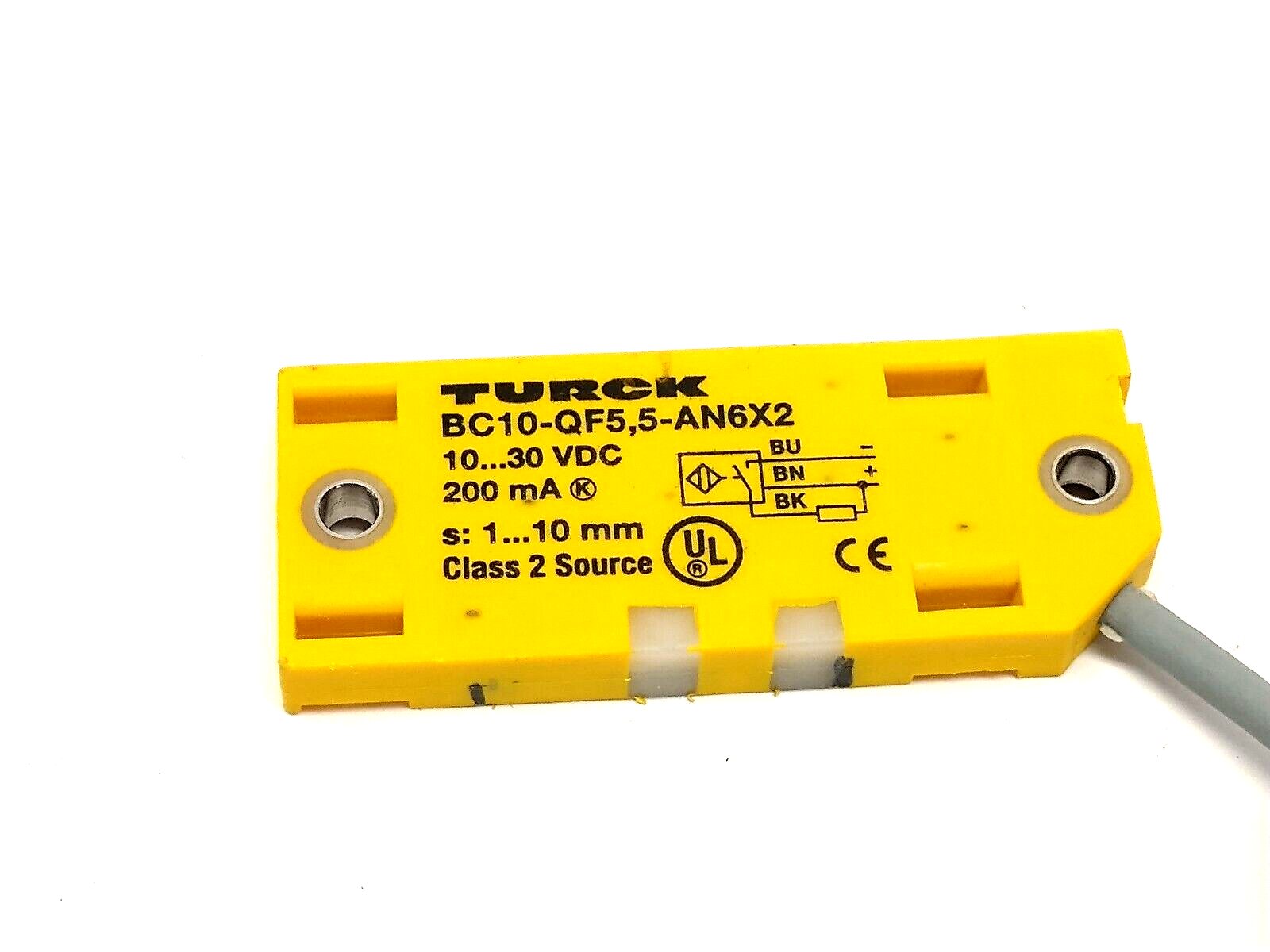 Turck BC10-QF5,5-AN6X2 Capacitive Sensor 6.5' Length 2620121 | eBay