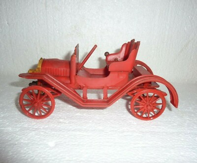 Vintage Ford Model T Red Plastic Toy Car Model S-69 | eBay