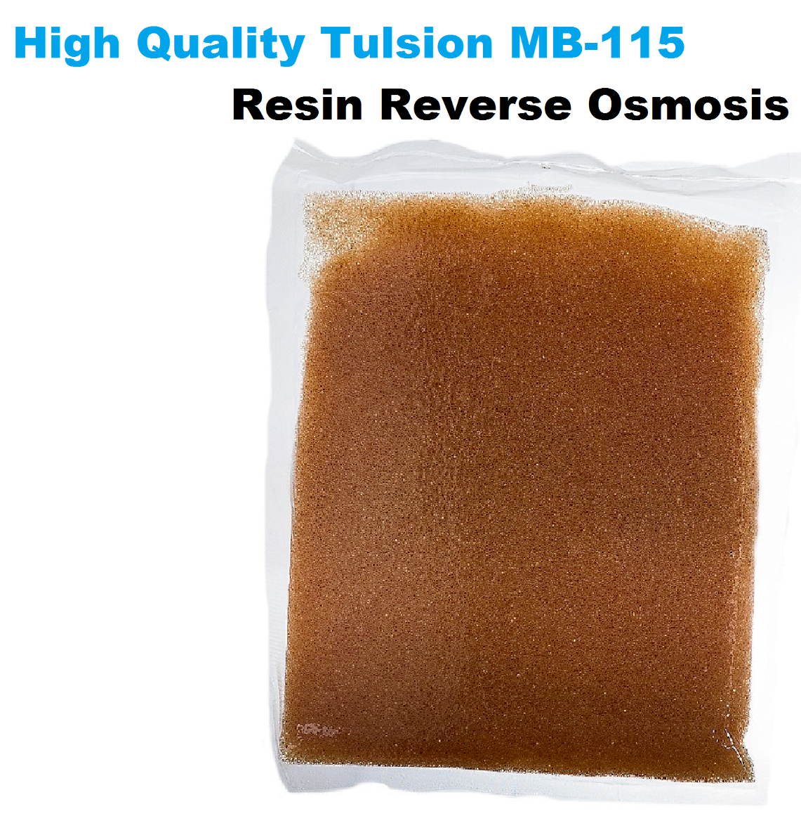 25L DI High Quality Tulsion MB-115 Resin Reverse Osmosis Deionization ...