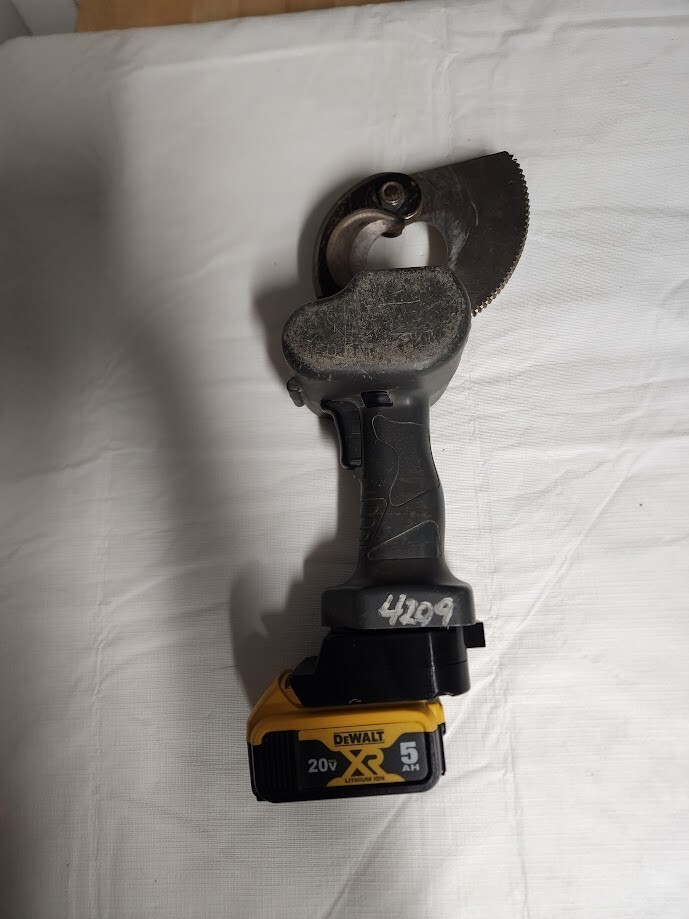 Huskie Robo-Cut REC-50U Battery Wire Cutter to Dewalt, Hercules, Bauer ...