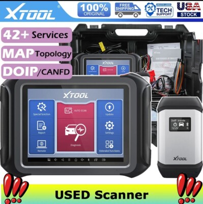 XTOOL D9 Bidirectional Scanner Key Programmer All System Diagnostic ...