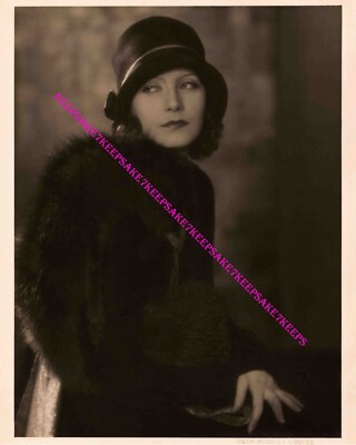 ACTRESS GRETA GARBO BEAUTIFUL 1927 PORTRAIT 8x10 PHOTO A-GAR4 | eBay