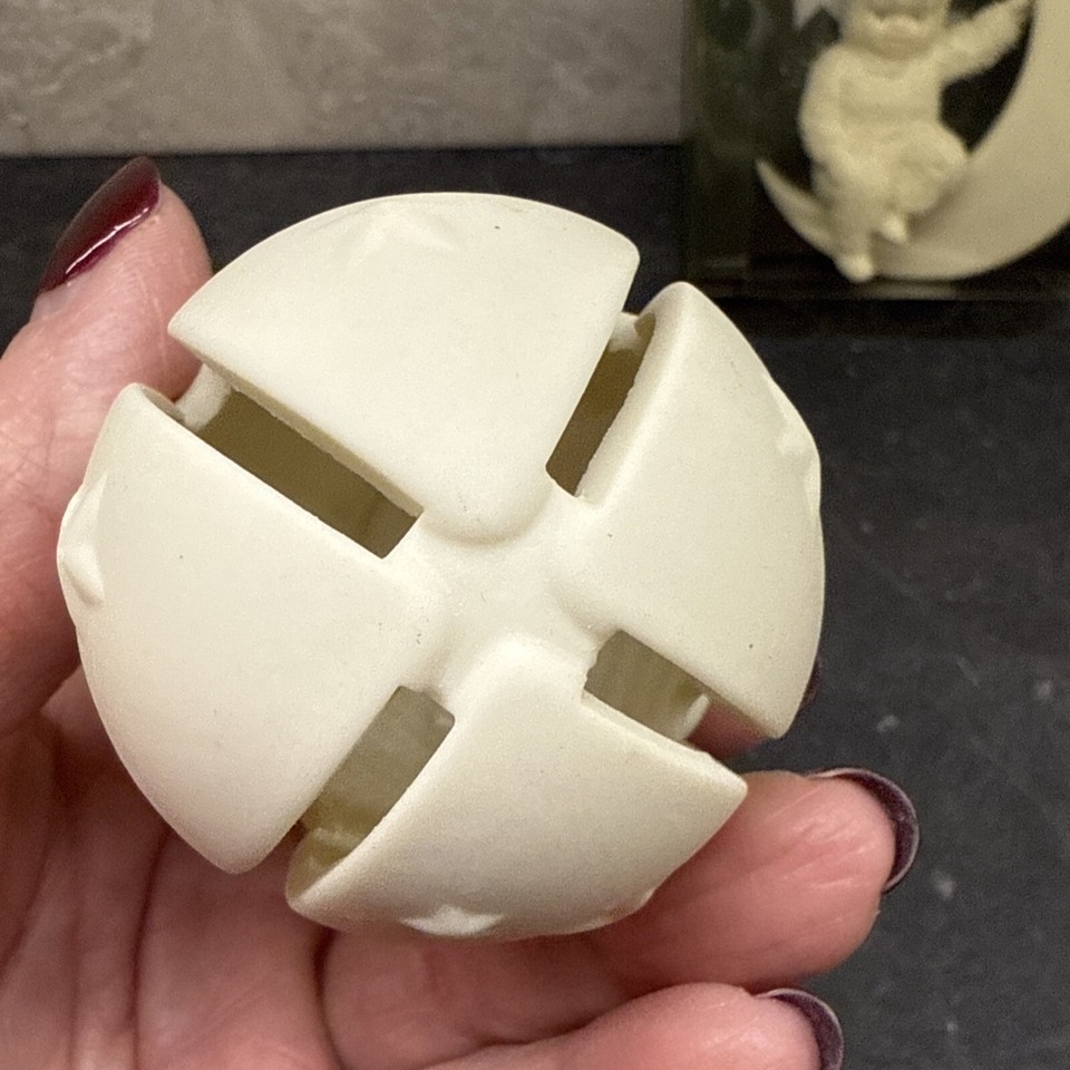 Vtg Dept 56 Snowbabies (5) Ornament Lot Moon Bell Stocking Star | eBay