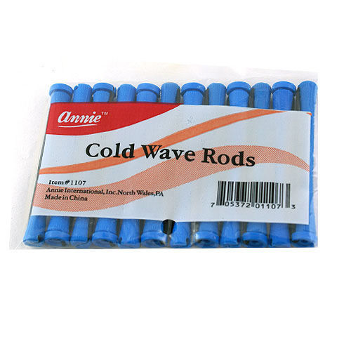 ANNIE LONG COLD WAVE RODS BLUE 12 CT. #1107 | eBay