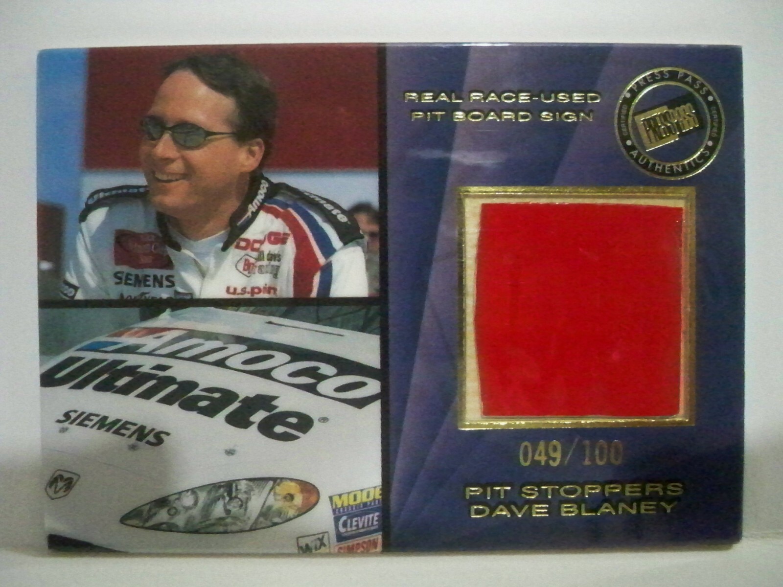 2001 Press Pass Trackside Pit Stoppers Complete Set of 12 ON SALE | eBay