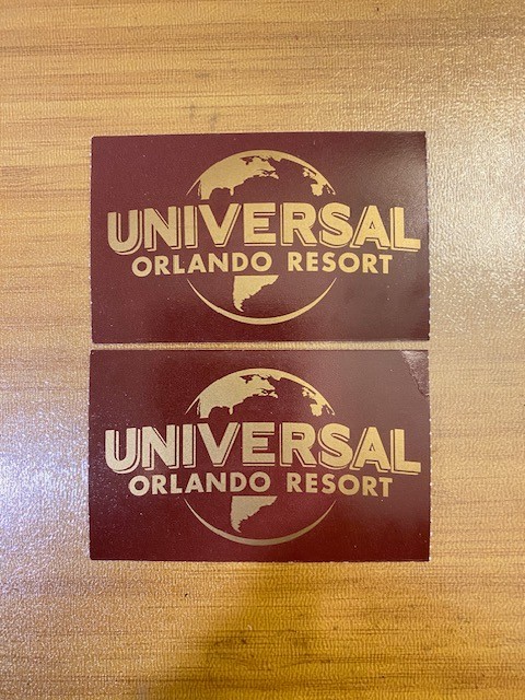 Two (2) Universal Orlando Resort Single Attraction Pass Fast Passes | eBay