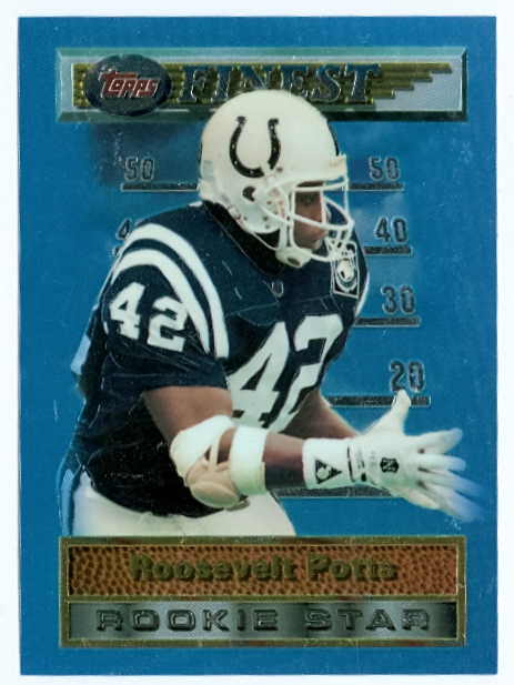 Roosevelt Potts #220 1994 Topps Finest Jumbos Colts | eBay