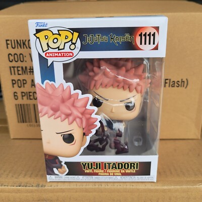 FUNKO POP JAPAN ANIME Jujutsu Kaisen Yuji Itadori Black Flash #1111 ...
