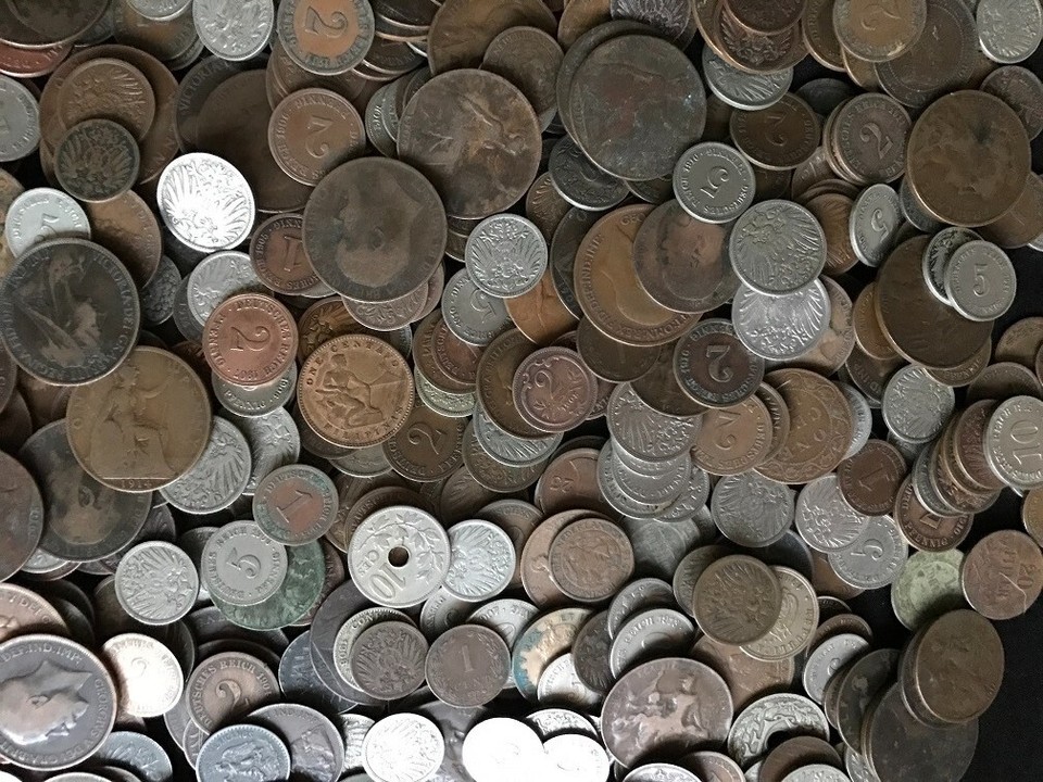 (1) OLD WORLD COIN at least 100+ Years Old - Worldwide Foreign Coin ...