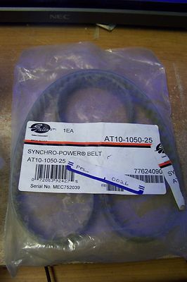 NEW OLD STOCK Gates AT10-1050-25 SYNCHRO-POWER POLYURETHANE BELT | eBay
