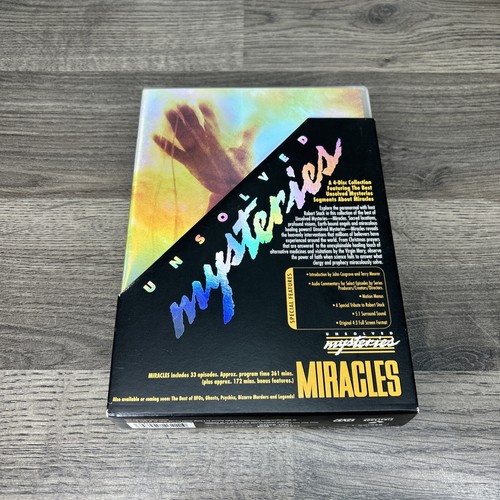 Unsolved Mysteries: Miracles - DVD By Robert Stack - 687797500793| eBay
