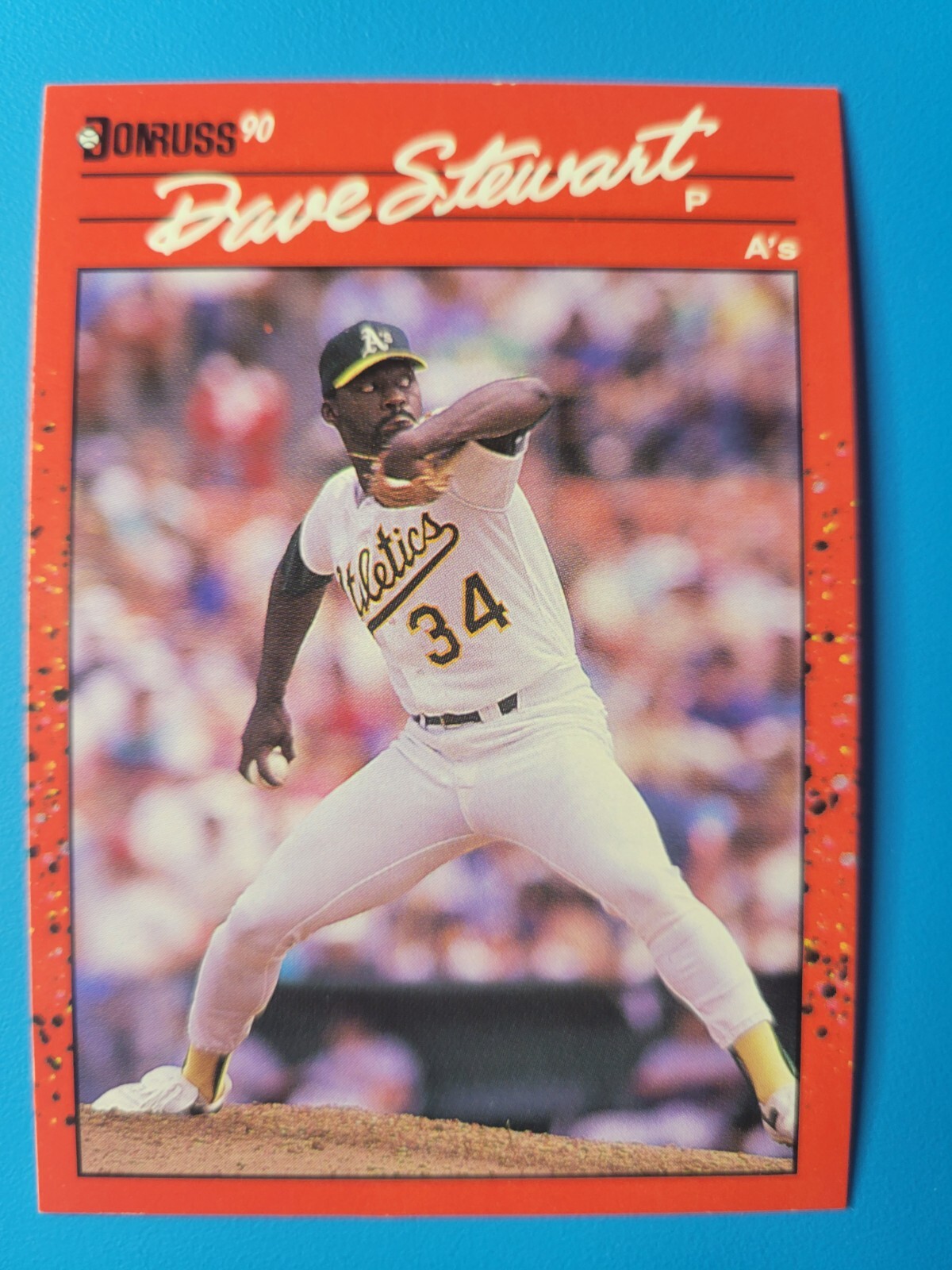 Dave Stewart - 1990 Donruss Card #150 - A's | eBay