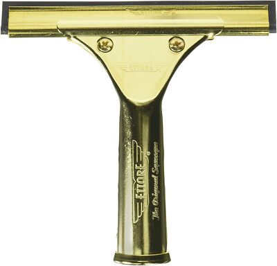 Ettore 6'' Complete Brass Squeegee - Window Cleaning Equipment | eBay UK
