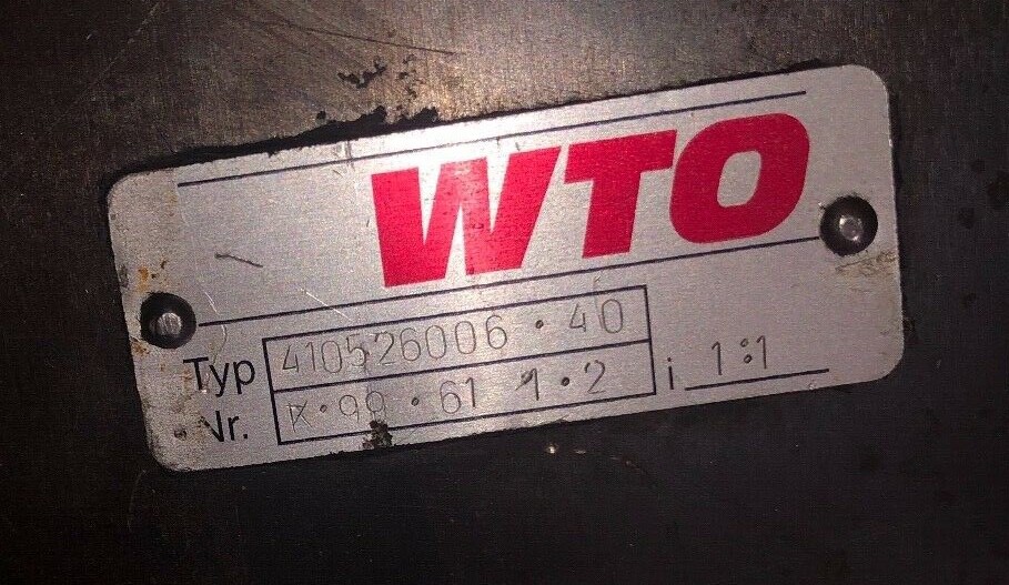 WTO LIVE TOOL HOLDER TYP 410526006 40 NR K 99 61 1 2 | eBay