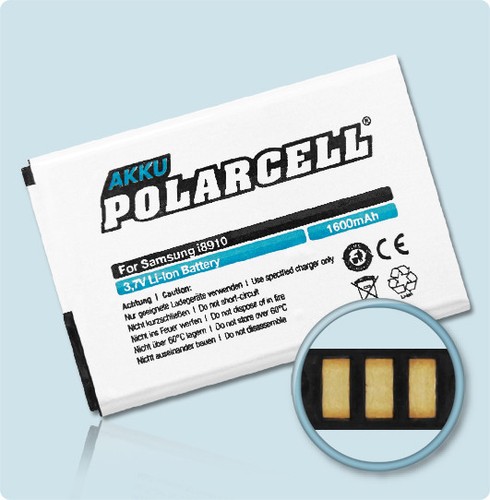 PolarCell Battery for Samsung GT-15700 GT-16410 GT-18320 1600mAh ...