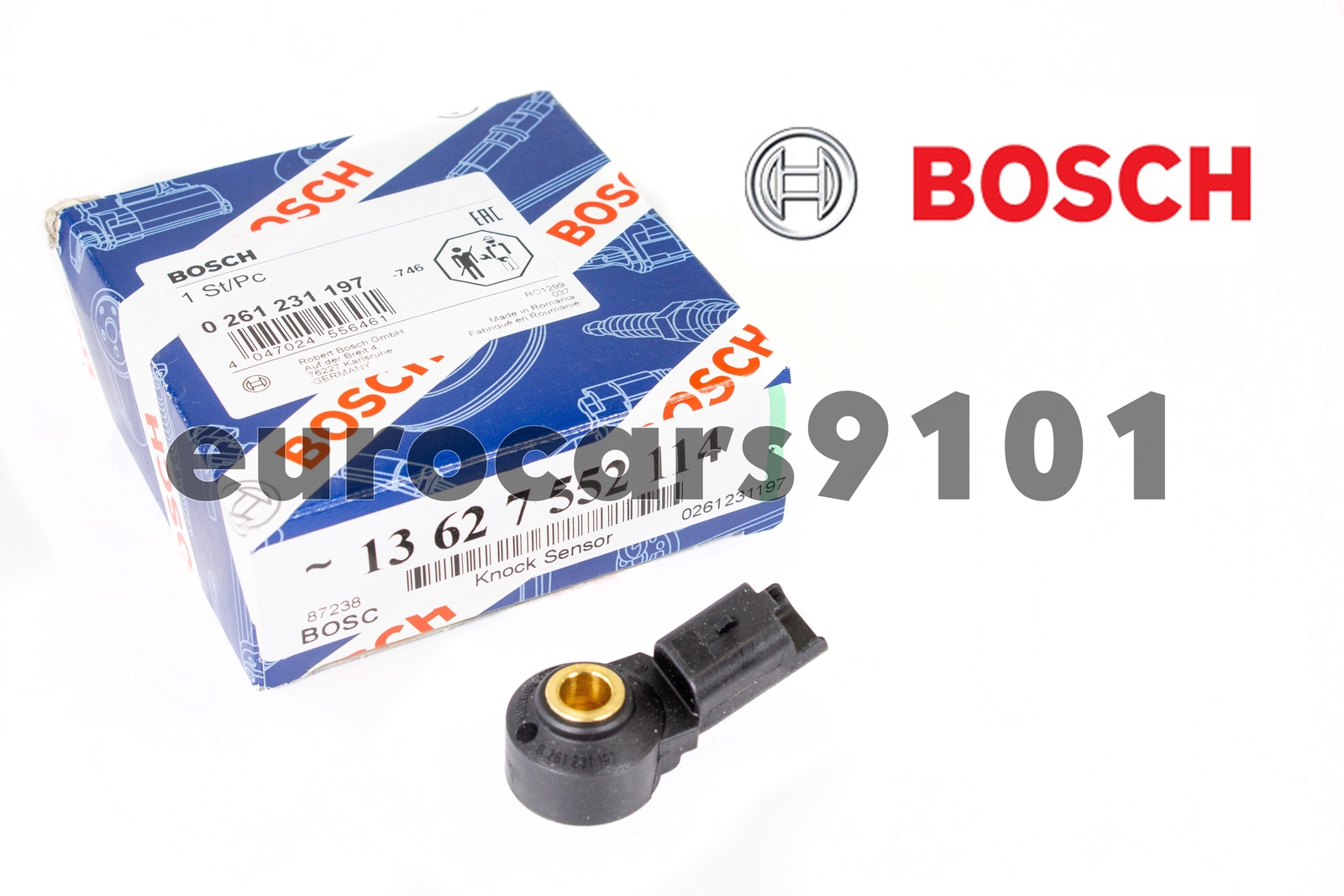 Mini Cooper Bosch Ignition Knock (Detonation) Sensor 0261231197 ...