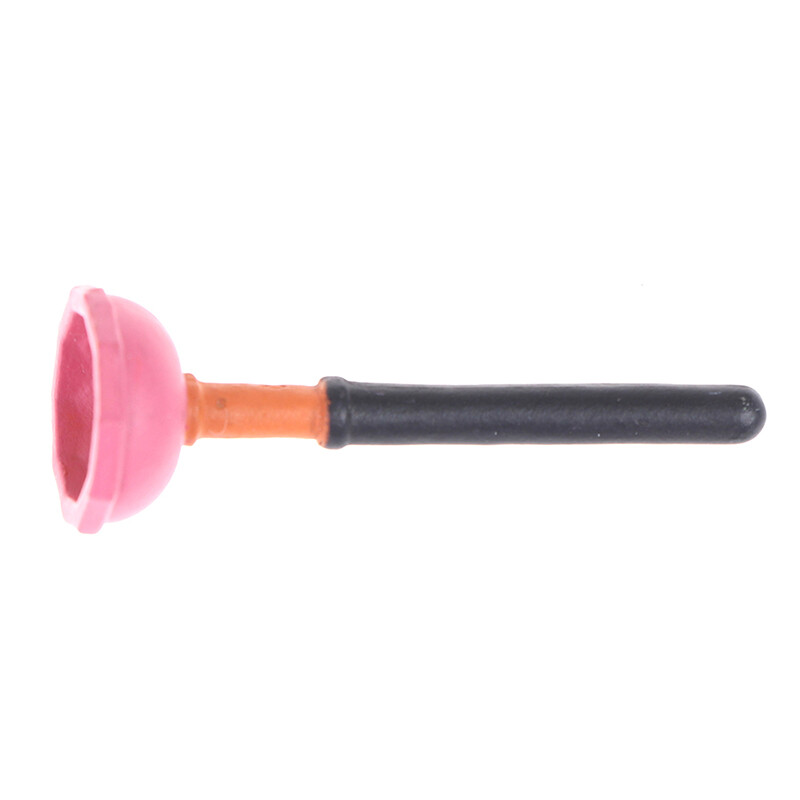 1:12 Dollhouse Miniature Mini Toilet Plungers Model Bathroom Decor ...