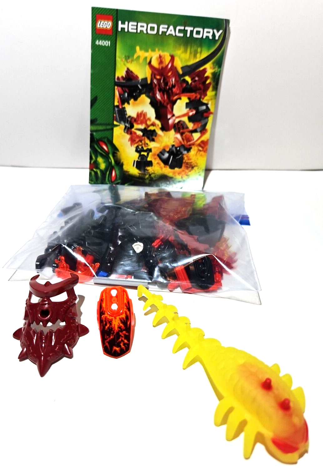 Lego 44001 Hero Factory Villains Pyrox Brain Attack Complete w/ Manual ...