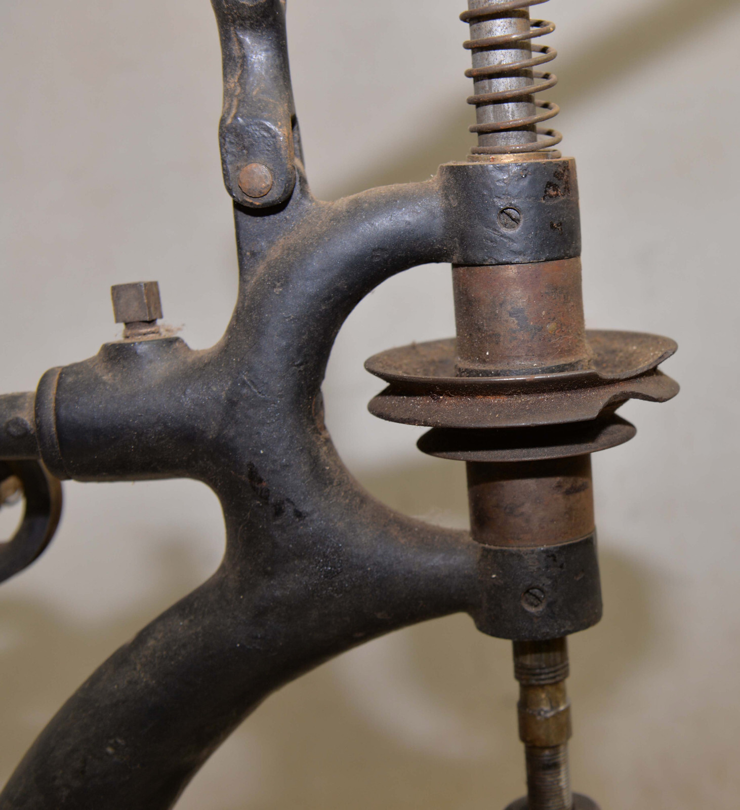 Antique watch maker drill press bench top gunsmith jewelers collectible ...