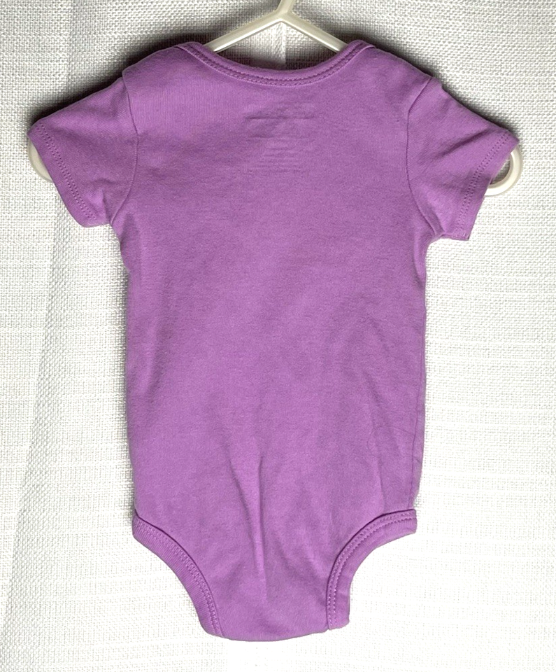 Converse All Star Baby One Piece Size 0-6M Purple B*J | eBay