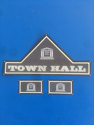 Playmobil Western * Town Hall *autocollant - Sticker Maison Western | eBay