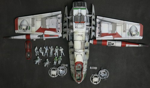 Star Wars Legion LAAT Pro Painted Magnetized Grand Army of Republic GAR ...