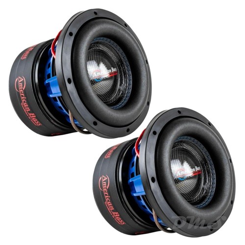 (2) American Bass HD-8D4-V2 | 8 Inch 800W DVC 4 Ohm HD Car Audio ...