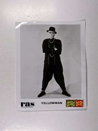 Yellowman Foto Originale Reggae In Bianco E Nero Promozione Press Circa ...