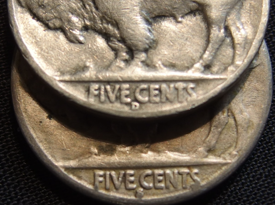 1935 P-D-S Set of Buffalo 5 Cent Nickel Coins | eBay