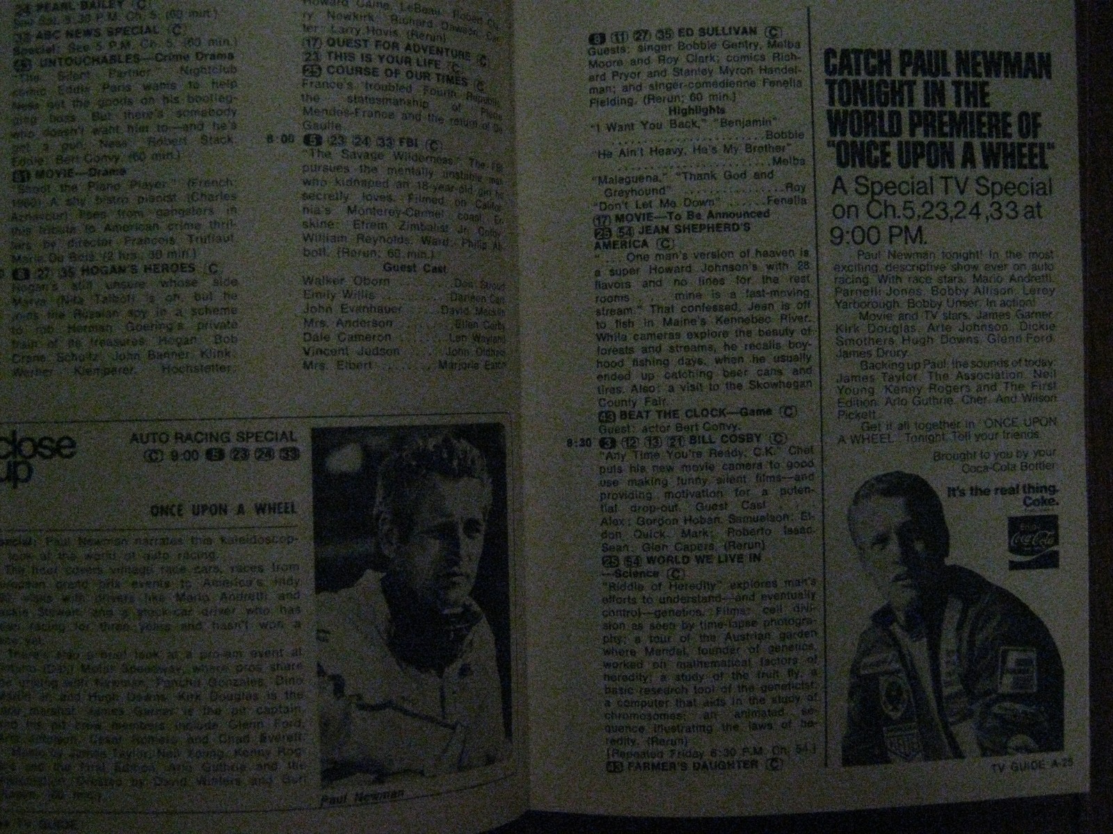 1971 TV Guide (LISA TODD/BARBARA ANDERSON/PAUL NEWMAN/HEE HAW/ZALMAN ...