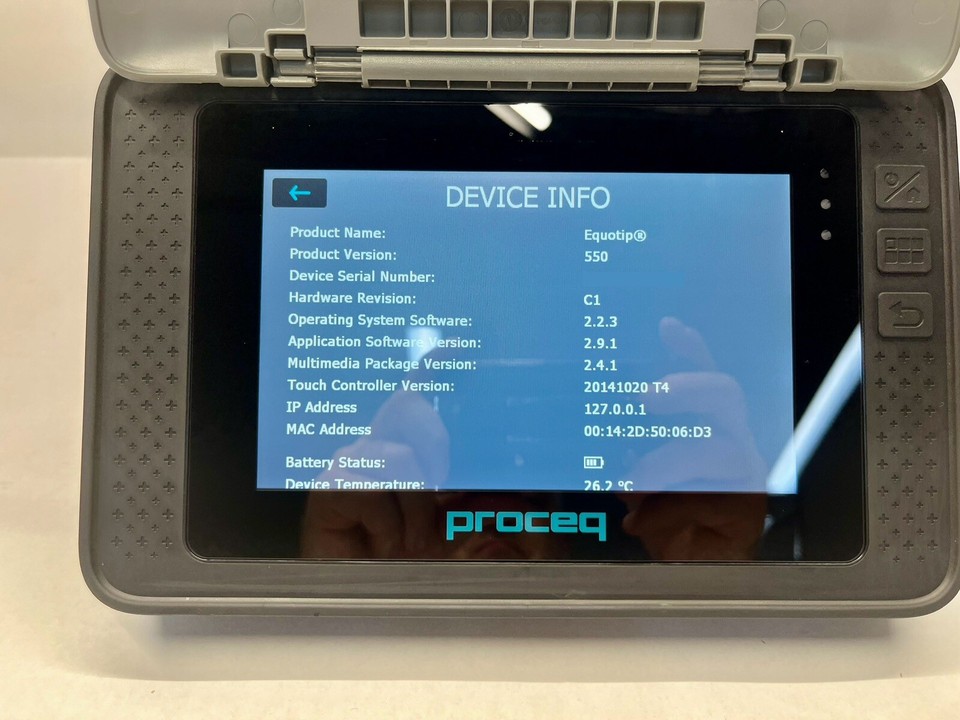 Proceq Equotip 550 Hardness Tester & 1 x Leeb “D” + 1 x “G” Hardness ...