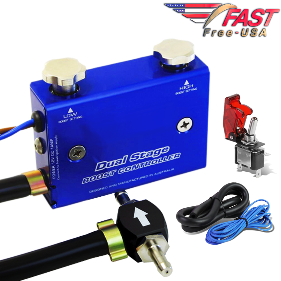 Dual Stage Smart Turbo Boost Controller Kit DSBC Blue - FAST USA ...