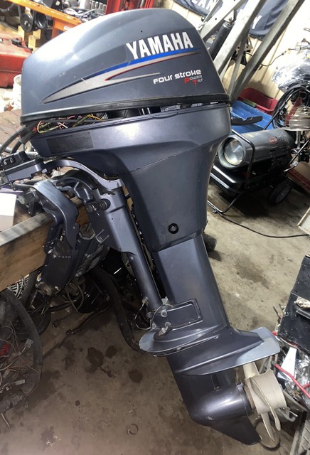 2004 YAMAHA F8 8 HP 4 Stroke Outboard Motor Electric Power Tilt Like ...
