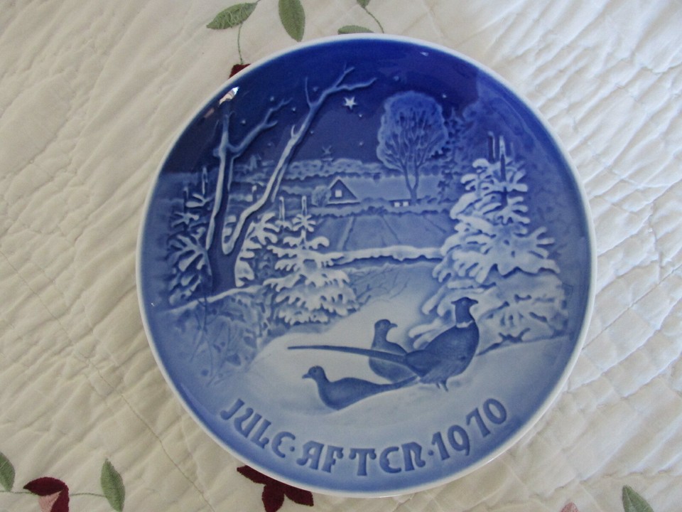 Bing & Grondahl Christmas plates 1970, 1971, 1973, 1975, 1976 | eBay