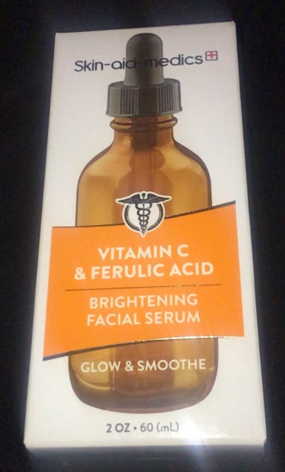 4x Skin Aid Medics Vitamin C Ferulic Acid Brightening Serum 2 Fl Oz | eBay