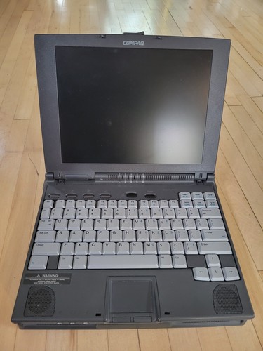 Vintage Compaq Armada 411OD Laptop Not Working Parts Only | eBay