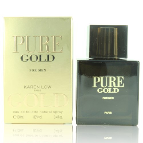 Pure Gold for Men By Geparlys 3.4oz/100ml Eau De Toilette for sale ...
