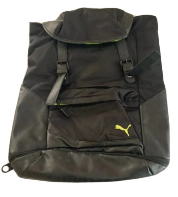 PUMA Backpack Bag Sports Unisex Casual School GYM Carry on Black NEW | eBay