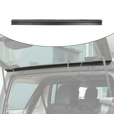 Tailgate Rear Window Rain Gutter Deflector Strip For TJ JK JKU JL Jeep ...