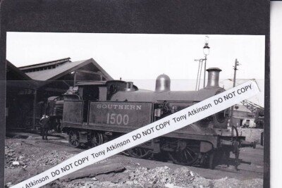 SOUTHERN RAILWAY - H CLASS 0-4-4T NO. 1500 @ BRICKLAYE - VINTAGE IMAGE ...
