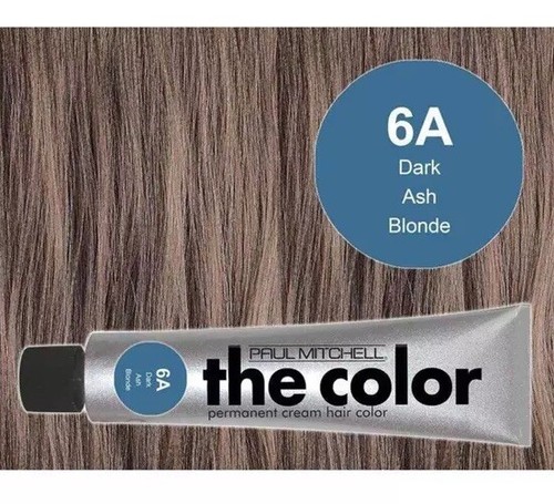 Paul Mitchell The Color 6A Dark Ash Blonde Permanent Cream Hair Color 3 ...